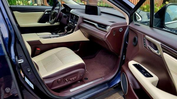 Zils Lexus RX 450h 2016 Viļņa, ar dzinēja tilpumu 3.46 L un nobraukumu 250 tūkst. km par 23200 €, foto 10 vietnē AUTOMOTO.COM.LV