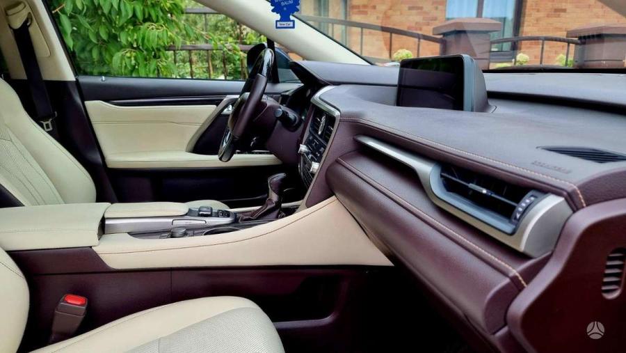 Zils Lexus RX 450h 2016 Viļņa, ar dzinēja tilpumu 3.46 L un nobraukumu 250 tūkst. km par 23200 €, foto 11 vietnē AUTOMOTO.COM.LV