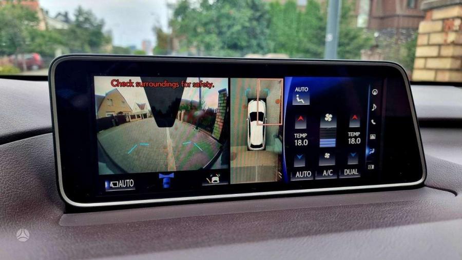 Zils Lexus RX 450h 2016 Viļņa, ar dzinēja tilpumu 3.46 L un nobraukumu 250 tūkst. km par 23200 €, foto 31 vietnē AUTOMOTO.COM.LV