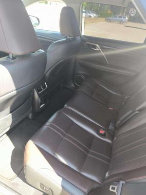 Blue Lexus RX 450h 2017 in Utena, with an engine capacity of 3.46 L and mileage of 276 thousand km for 23800 €, photo 11 on AUTOMOTO.COM.LV