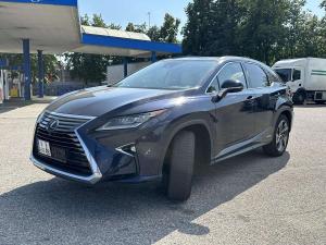 Blue Lexus RX 450h 2017 in Marijampole, with an engine capacity of 3.46 L and mileage of 256 thousand km for 23000 €, photo 4 on AUTOMOTO.COM.LV