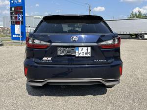 Blue Lexus RX 450h 2017 in Marijampole, with an engine capacity of 3.46 L and mileage of 256 thousand km for 23000 €, photo 7 on AUTOMOTO.COM.LV