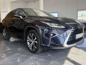 Lexus RX 450h 2017 in Panevezys on AUTOMOTO.COM.LV Blue Lexus RX 450h 2017 in Panevezys, with an engine capacity of 3.46 L and mileage of 161 thousand km for 24400 €, photo 1 on AUTOMOTO.COM.LV