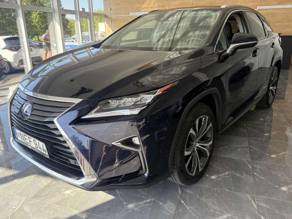 Zils Lexus RX 450h 2017 Panevēža, ar dzinēja tilpumu 3.46 L un nobraukumu 161 tūkst. km par 24400 €, foto 3 vietnē AUTOMOTO.COM.LV
