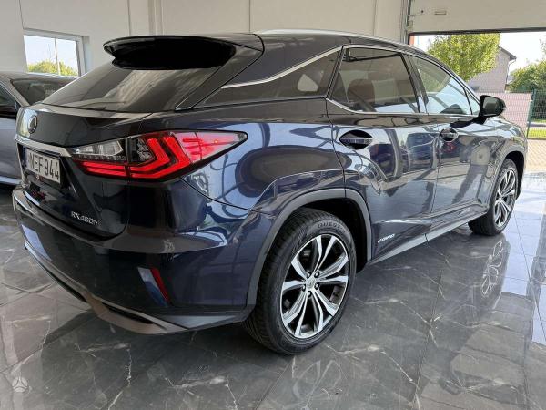 Zils Lexus RX 450h 2017 Panevēža, ar dzinēja tilpumu 3.46 L un nobraukumu 161 tūkst. km par 24400 €, foto 5 vietnē AUTOMOTO.COM.LV