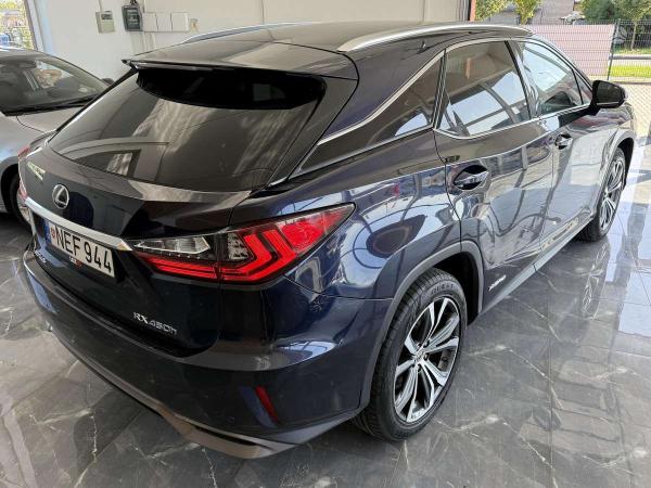 Zils Lexus RX 450h 2017 Panevēža, ar dzinēja tilpumu 3.46 L un nobraukumu 161 tūkst. km par 24400 €, foto 10 vietnē AUTOMOTO.COM.LV
