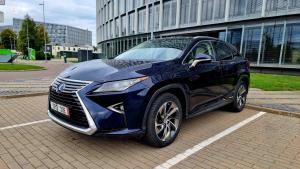 Синий Лексус RX 450h 2017 в Вильнюс, объемом двигателя 3.46 л и пробегом 260 тыс. км за 22999 €, фото  на AUTOMOTO.COM.LV