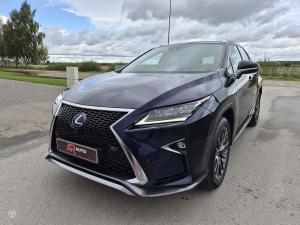 Синий Лексус RX 450h 2017 в Куршенай, объемом двигателя 3.46 л и пробегом 320 тыс. км за 24900 €, фото 3 на AUTOMOTO.COM.LV