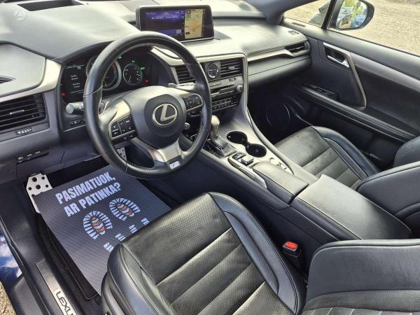 Lexus RX 450h 2017 Kuršėnai vietnē Zils Lexus RX 450h 2017 Kuršėnai, ar dzinēja tilpumu 3.46 L un nobraukumu 320 tūkst. km par 24900 €, foto 9 vietnē AUTOMOTO.COM.LV