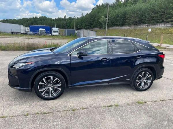 Синий Лексус RX 450h 2019 в Вильнюс, объемом двигателя 3.46 л и пробегом 145 тыс. км за 33500 €, фото 5 на AUTOMOTO.COM.LV