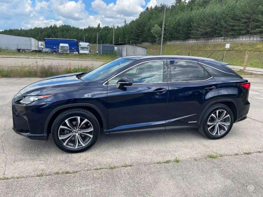 Синий Лексус RX 450h 2019 в Вильнюс, объемом двигателя 3.46 л и пробегом 145 тыс. км за 33500 €, фото 6 на AUTOMOTO.COM.LV
