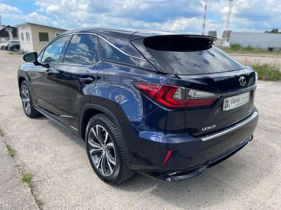 Синий Лексус RX 450h 2019 в Вильнюс, объемом двигателя 3.46 л и пробегом 145 тыс. км за 33500 €, фото 9 на AUTOMOTO.COM.LV
