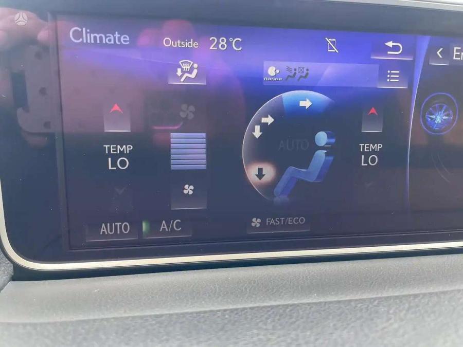 Синий Лексус RX 450h 2019 в Вильнюс, объемом двигателя 3.46 л и пробегом 145 тыс. км за 33500 €, фото 12 на AUTOMOTO.COM.LV