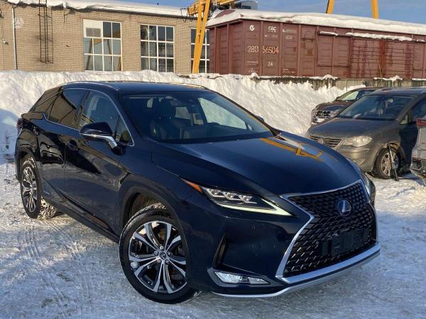 Zils Lexus RX 450h 2020 Viļņa, ar dzinēja tilpumu 3.46 L un nobraukumu 152 tūkst. km par 33700 €, foto 6 vietnē AUTOMOTO.COM.LV