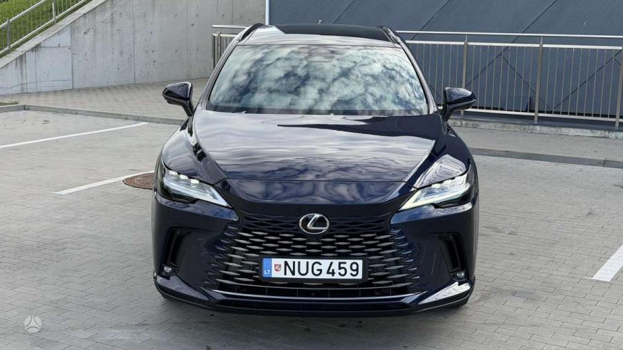 Blue Lexus RX 450h 2024 in Jonava, with an engine capacity of 2.49 L and mileage of 16 thousand km for 69700 €, photo 11 on AUTOMOTO.COM.LV