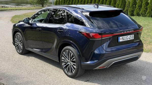 Zils Lexus RX 450h 2024 Jonava, ar dzinēja tilpumu 2.49 L un nobraukumu 17 tūkst. km par 64700 €, foto 1 vietnē AUTOMOTO.COM.LV