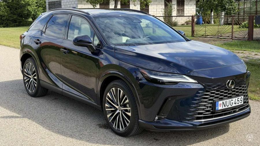 Zils Lexus RX 450h 2024 Jonava, ar dzinēja tilpumu 2.49 L un nobraukumu 17 tūkst. km par 64700 €, foto 14 vietnē AUTOMOTO.COM.LV