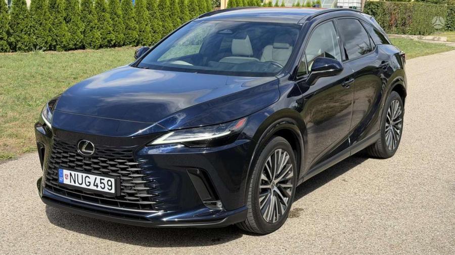 Zils Lexus RX 450h 2024 Jonava, ar dzinēja tilpumu 2.49 L un nobraukumu 17 tūkst. km par 64700 €, foto 16 vietnē AUTOMOTO.COM.LV