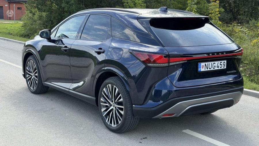 Zils Lexus RX 450h 2024 Jonava, ar dzinēja tilpumu 2.49 L un nobraukumu 17 tūkst. km par 62500 €, foto 12 vietnē AUTOMOTO.COM.LV