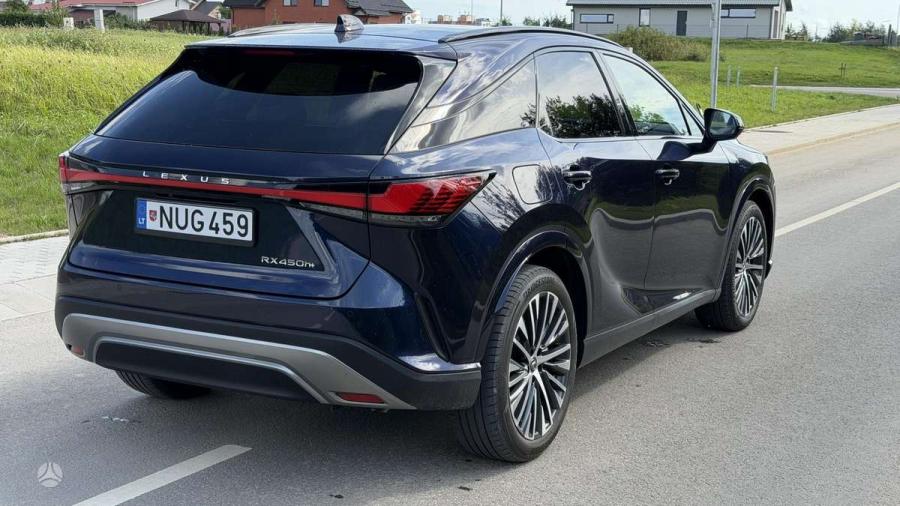 Zils Lexus RX 450h 2024 Jonava, ar dzinēja tilpumu 2.49 L un nobraukumu 17 tūkst. km par 62500 €, foto 14 vietnē AUTOMOTO.COM.LV