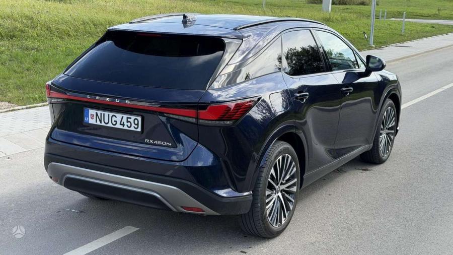 Zils Lexus RX 450h 2024 Jonava, ar dzinēja tilpumu 2.49 L un nobraukumu 17 tūkst. km par 59900 €, foto 8 vietnē AUTOMOTO.COM.LV