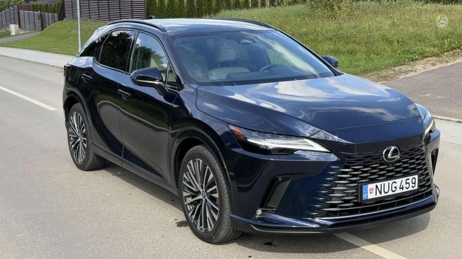 Синий Лексус RX 450h 2024 в Ионава, объемом двигателя 2.49 л и пробегом 17 тыс. км за 68900 €, фото 12 на AUTOMOTO.COM.LV