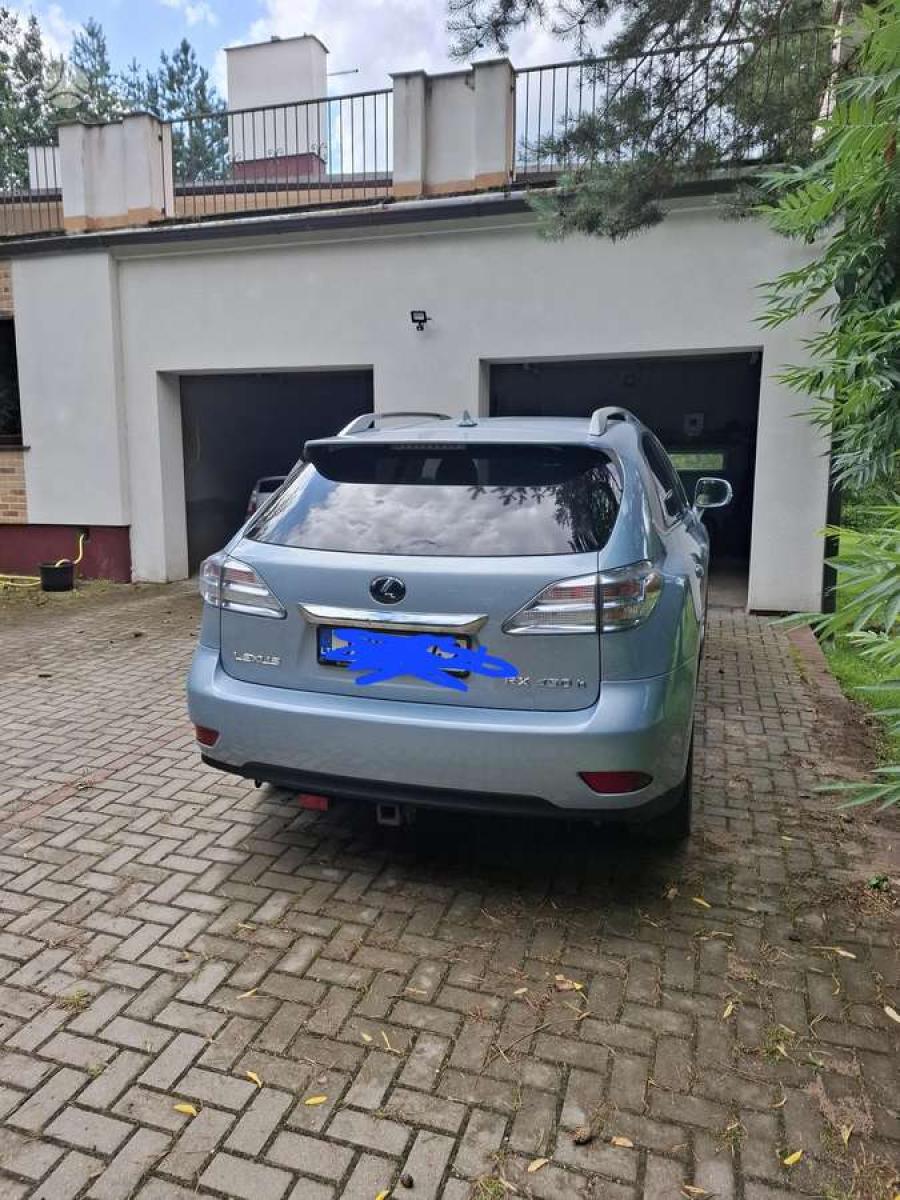 Zils Lexus RX 450h 2010 Viļņa, ar dzinēja tilpumu 3.50 L un nobraukumu 259 tūkst. km par 9600 €, foto 5 vietnē AUTOMOTO.COM.LV