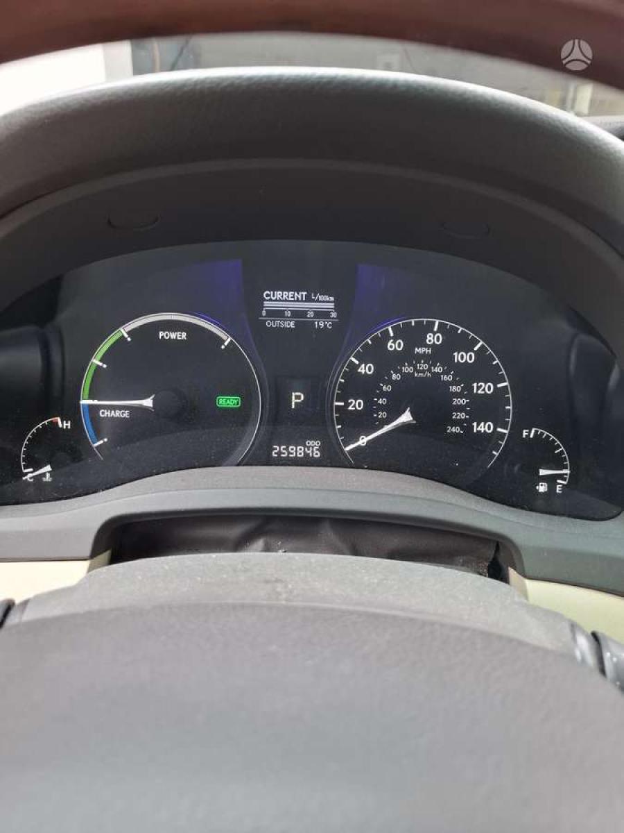 Zils Lexus RX 450h 2010 Viļņa, ar dzinēja tilpumu 3.50 L un nobraukumu 259 tūkst. km par 9600 €, foto 9 vietnē AUTOMOTO.COM.LV