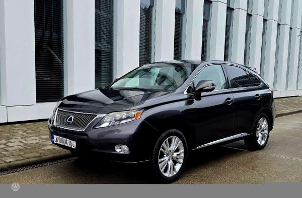Brown Lexus RX 450h 2009 in Vilnius, with an engine capacity of 3.50 L and mileage of 400 thousand km for 7700 €, photo 3 on AUTOMOTO.COM.LV