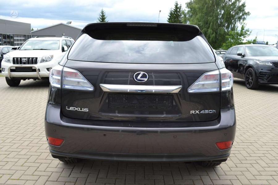 Brūns Lexus RX 450h 2009 Viļņa, ar dzinēja tilpumu 3.46 L un nobraukumu 254 tūkst. km par 12500 €, foto 13 vietnē AUTOMOTO.COM.LV