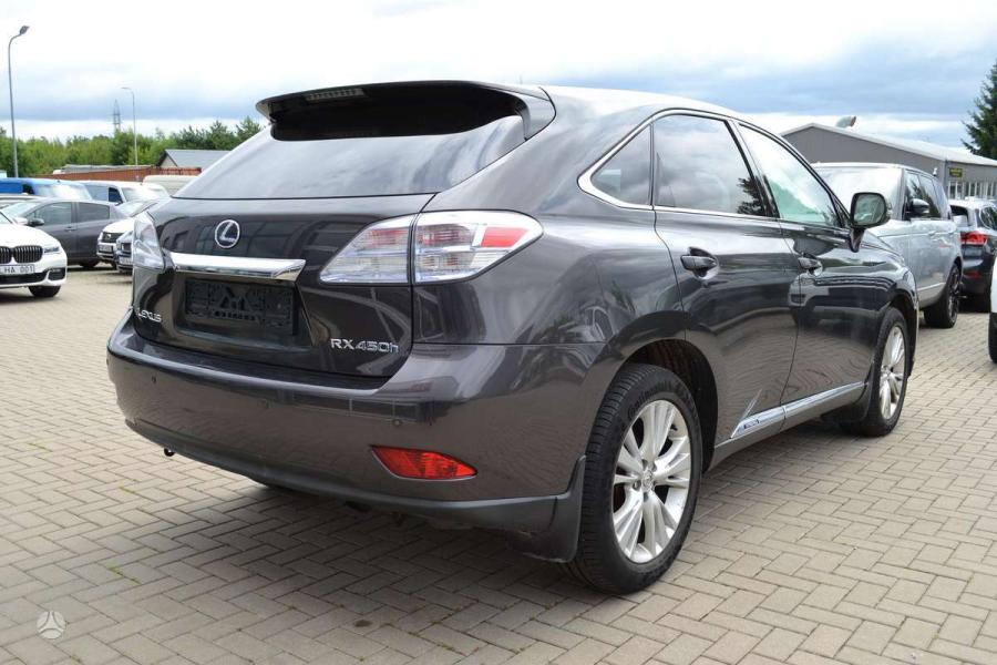 Brūns Lexus RX 450h 2009 Viļņa, ar dzinēja tilpumu 3.46 L un nobraukumu 254 tūkst. km par 12500 €, foto 14 vietnē AUTOMOTO.COM.LV