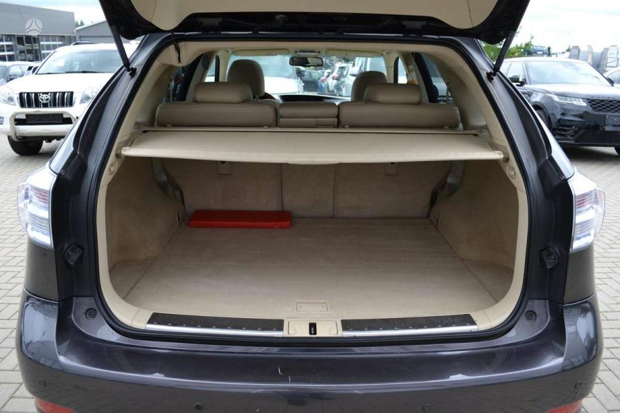 Brūns Lexus RX 450h 2009 Viļņa, ar dzinēja tilpumu 3.46 L un nobraukumu 254 tūkst. km par 12500 €, foto 24 vietnē AUTOMOTO.COM.LV