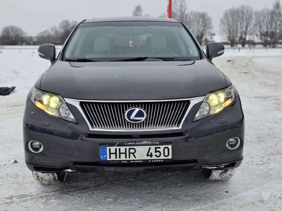 Brūns Lexus RX 450h 2010 Rokiškis, ar dzinēja tilpumu 3.46 L un nobraukumu 255 tūkst. km par 9850 €, foto 4 vietnē AUTOMOTO.COM.LV