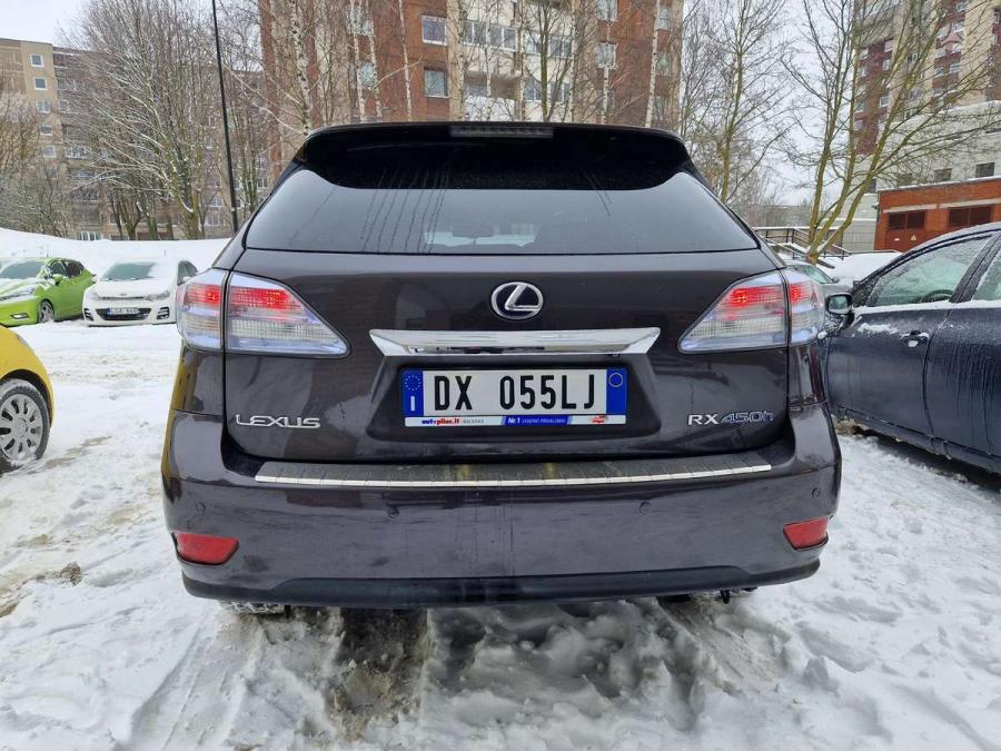 Brūns Lexus RX 450h 2010 Viļņa, ar dzinēja tilpumu 3.50 L un nobraukumu 286 tūkst. km par 9600 €, foto 13 vietnē AUTOMOTO.COM.LV