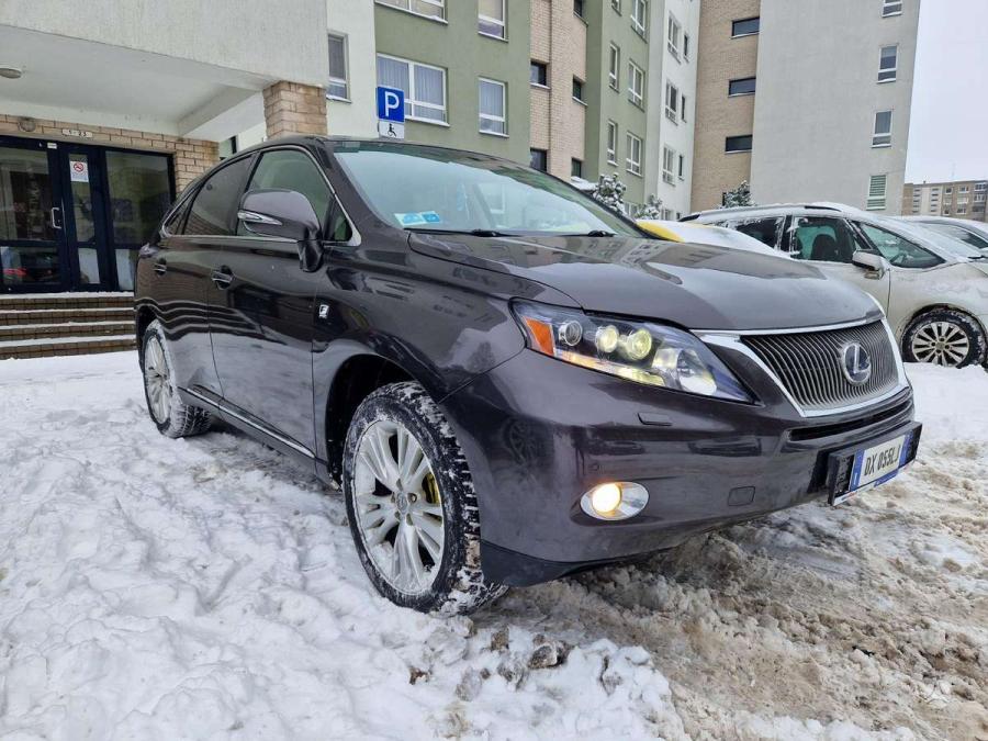Brūns Lexus RX 450h 2010 Viļņa, ar dzinēja tilpumu 3.50 L un nobraukumu 286 tūkst. km par 9600 €, foto 15 vietnē AUTOMOTO.COM.LV