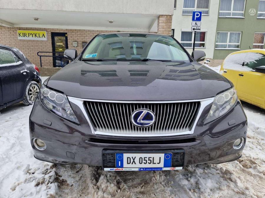 Brūns Lexus RX 450h 2010 Viļņa, ar dzinēja tilpumu 3.50 L un nobraukumu 286 tūkst. km par 9600 €, foto 25 vietnē AUTOMOTO.COM.LV