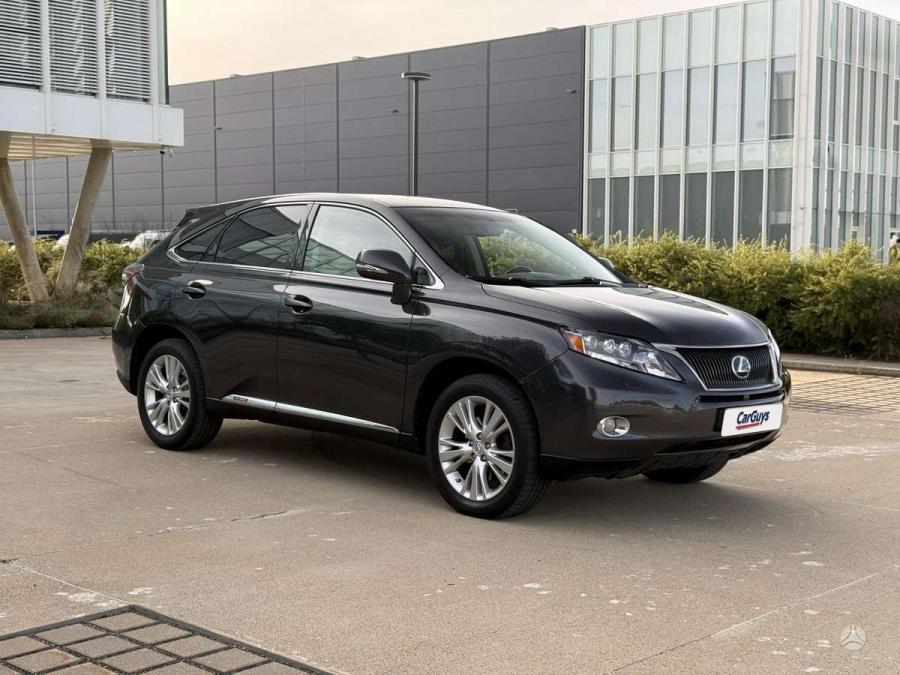 Brown Lexus RX 450h 2010 in Vilnius, with an engine capacity of 3.46 L and mileage of 161 thousand km for 12200 €, photo 10 on AUTOMOTO.COM.LV