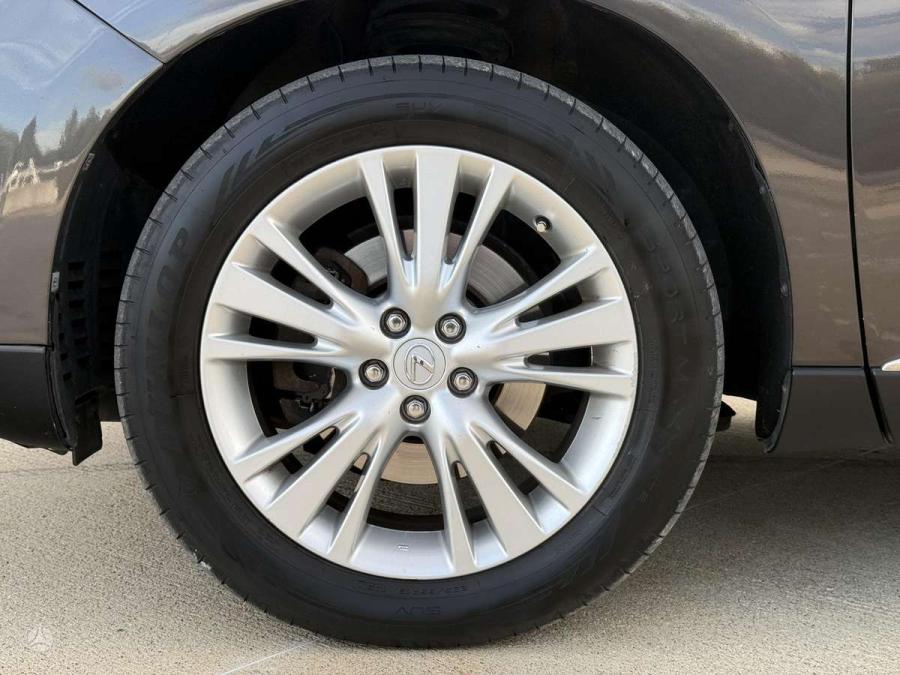 Brown Lexus RX 450h 2010 in Vilnius, with an engine capacity of 3.46 L and mileage of 161 thousand km for 12200 €, photo 13 on AUTOMOTO.COM.LV
