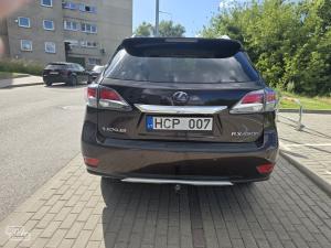 Brown Lexus RX 450h 2013 in Vilnius, with an engine capacity of 3.50 L and mileage of 327 thousand km for 14999 €, photo 7 on AUTOMOTO.COM.LV
