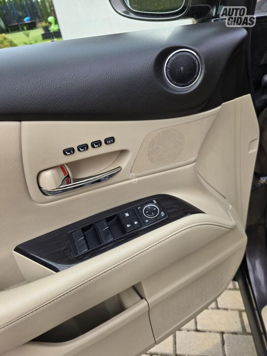 Brown Lexus RX 450h 2013 in Vilnius, with an engine capacity of 3.50 L and mileage of 327 thousand km for 14999 €, photo 16 on AUTOMOTO.COM.LV