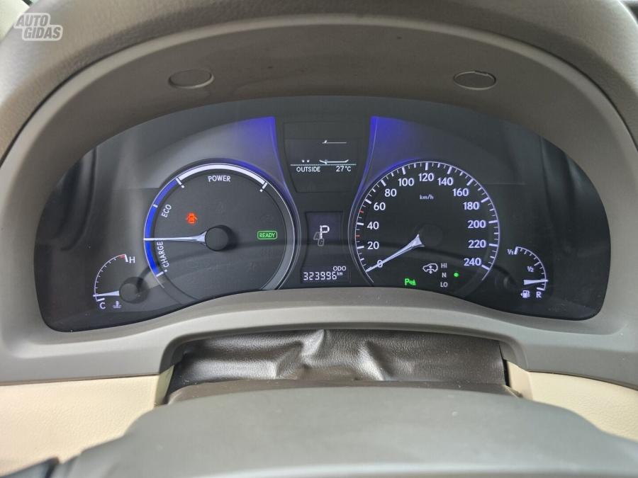 Brown Lexus RX 450h 2013 in Vilnius, with an engine capacity of 3.50 L and mileage of 327 thousand km for 14999 €, photo 21 on AUTOMOTO.COM.LV