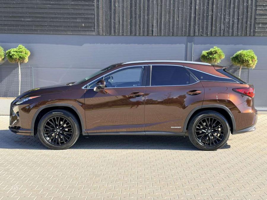 Brown Lexus RX 450h 2016 in Siauliai, with an engine capacity of 3.46 L and mileage of 239 thousand km for 30200 €, photo 3 on AUTOMOTO.COM.LV
