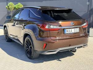 Brown Lexus RX 450h 2016 in Siauliai, with an engine capacity of 3.46 L and mileage of 239 thousand km for 30200 €, photo 5 on AUTOMOTO.COM.LV