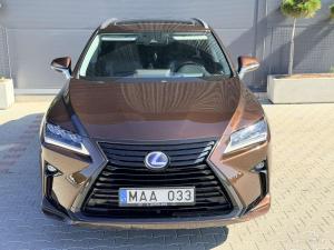 Brown Lexus RX 450h 2016 in Siauliai, with an engine capacity of 3.46 L and mileage of 239 thousand km for 30200 €, photo 7 on AUTOMOTO.COM.LV