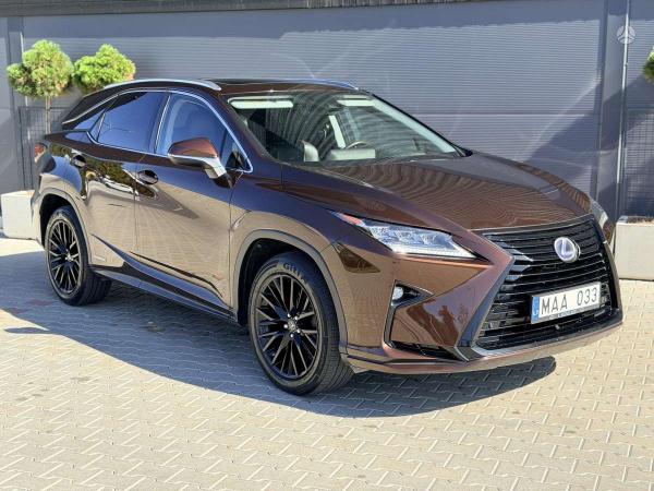 Brown Lexus RX 450h 2016 in Siauliai, with an engine capacity of 3.46 L and mileage of 239 thousand km for 30200 €, photo 10 on AUTOMOTO.COM.LV