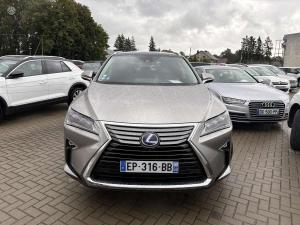 Brown Lexus RX 450h 2017 in Taurage, with an engine capacity of 3.46 L and mileage of 230 thousand km for 26500 €, photo  on AUTOMOTO.COM.LV