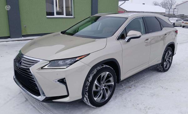 Brūns Lexus RX 450h 2018 Tauragė, ar dzinēja tilpumu 3.50 L un nobraukumu 100 tūkst. km par 28900 €, foto 1 vietnē AUTOMOTO.COM.LV