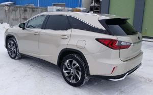 Brūns Lexus RX 450h 2018 Tauragė, ar dzinēja tilpumu 3.50 L un nobraukumu 100 tūkst. km par 28900 €, foto 2 vietnē AUTOMOTO.COM.LV