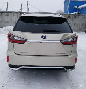 Brūns Lexus RX 450h 2018 Tauragė, ar dzinēja tilpumu 3.50 L un nobraukumu 100 tūkst. km par 28900 €, foto 3 vietnē AUTOMOTO.COM.LV