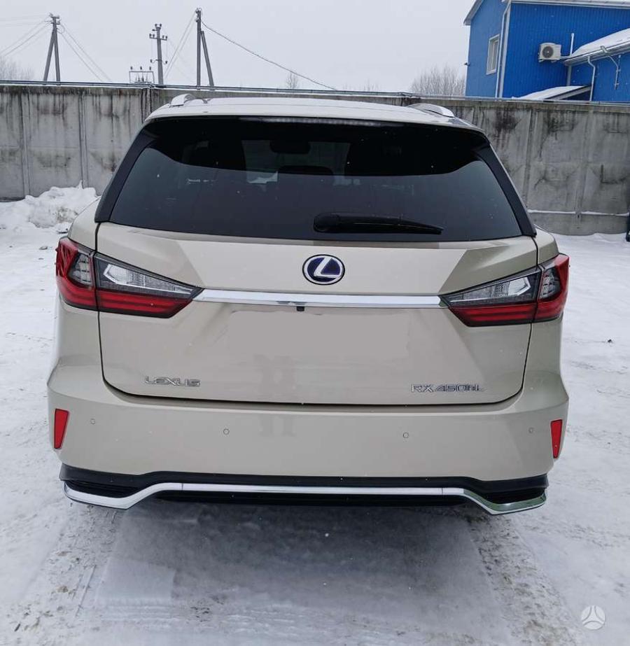 Brūns Lexus RX 450h 2018 Tauragė, ar dzinēja tilpumu 3.50 L un nobraukumu 100 tūkst. km par 28900 €, foto 3 vietnē AUTOMOTO.COM.LV